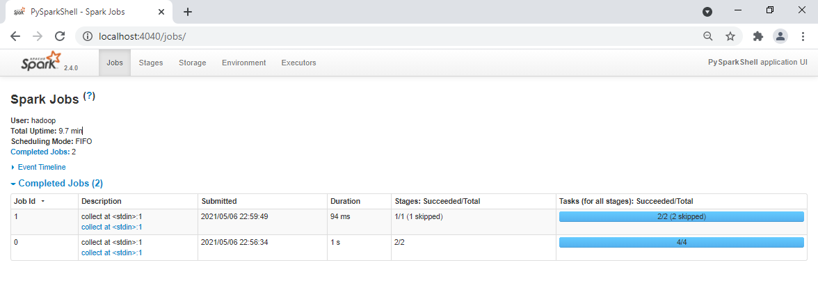 Créer des applications Spark - Calcul Distribué avec Spark